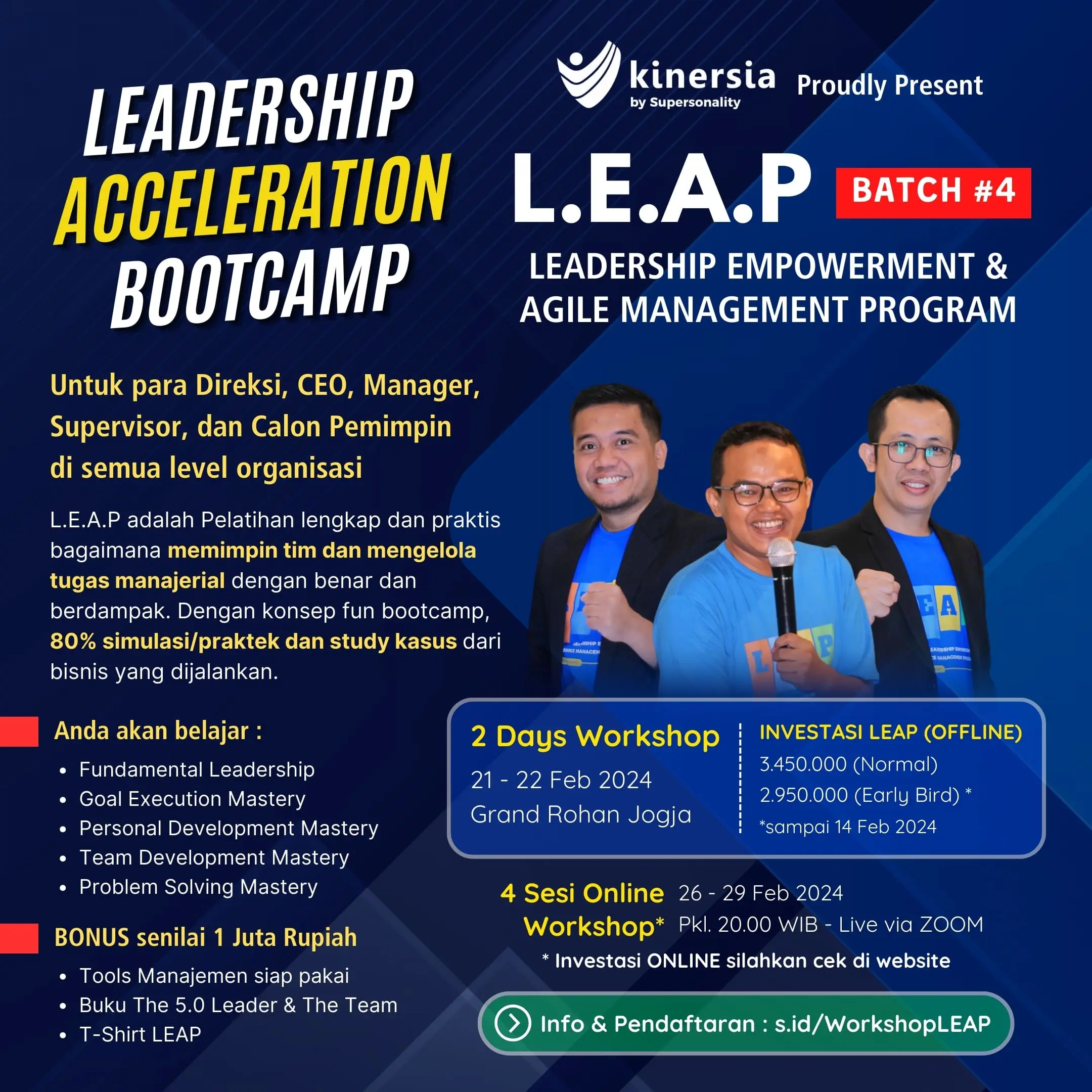 LEAP batch 4 - Kinersia